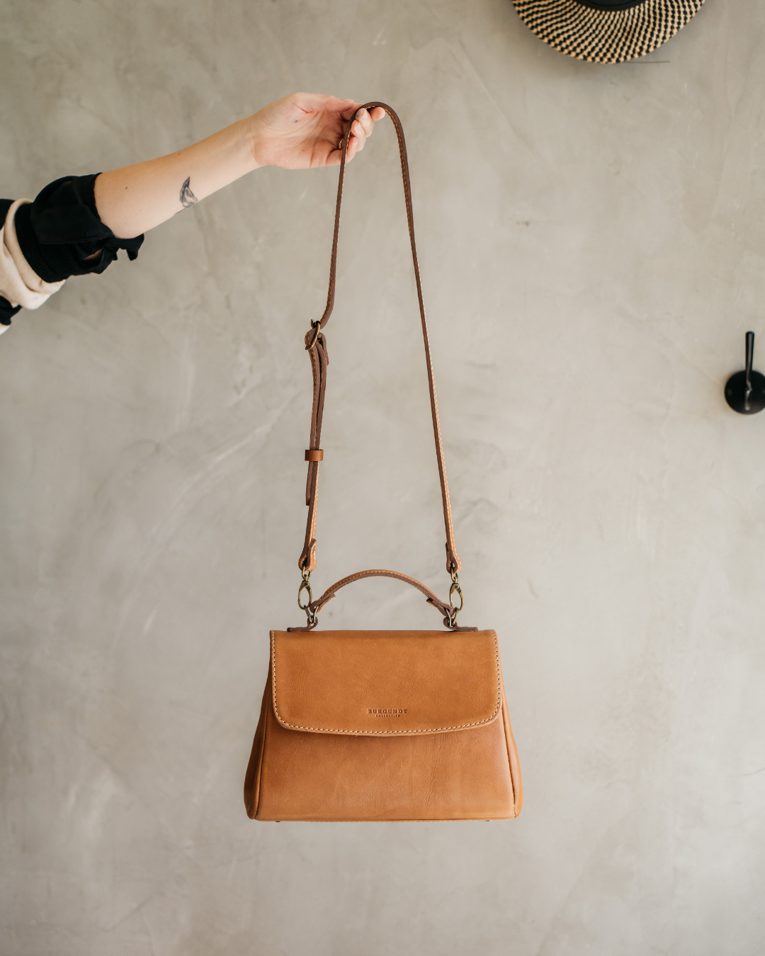 Belle Bag – Burgundy Collective