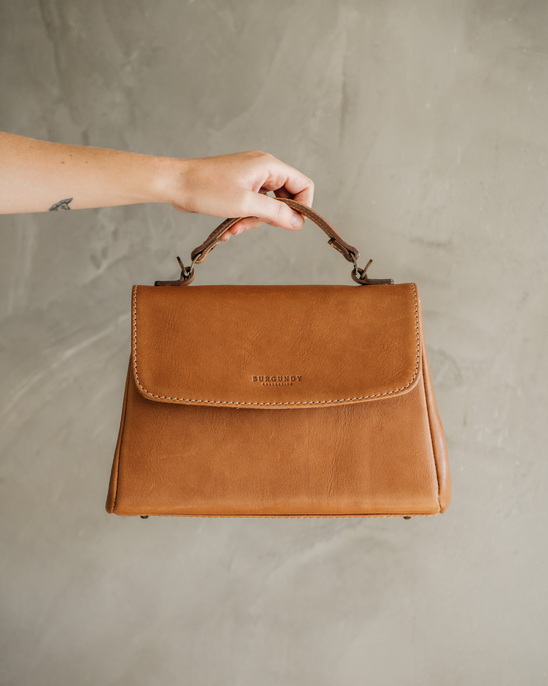 Belle Bag – Burgundy Collective