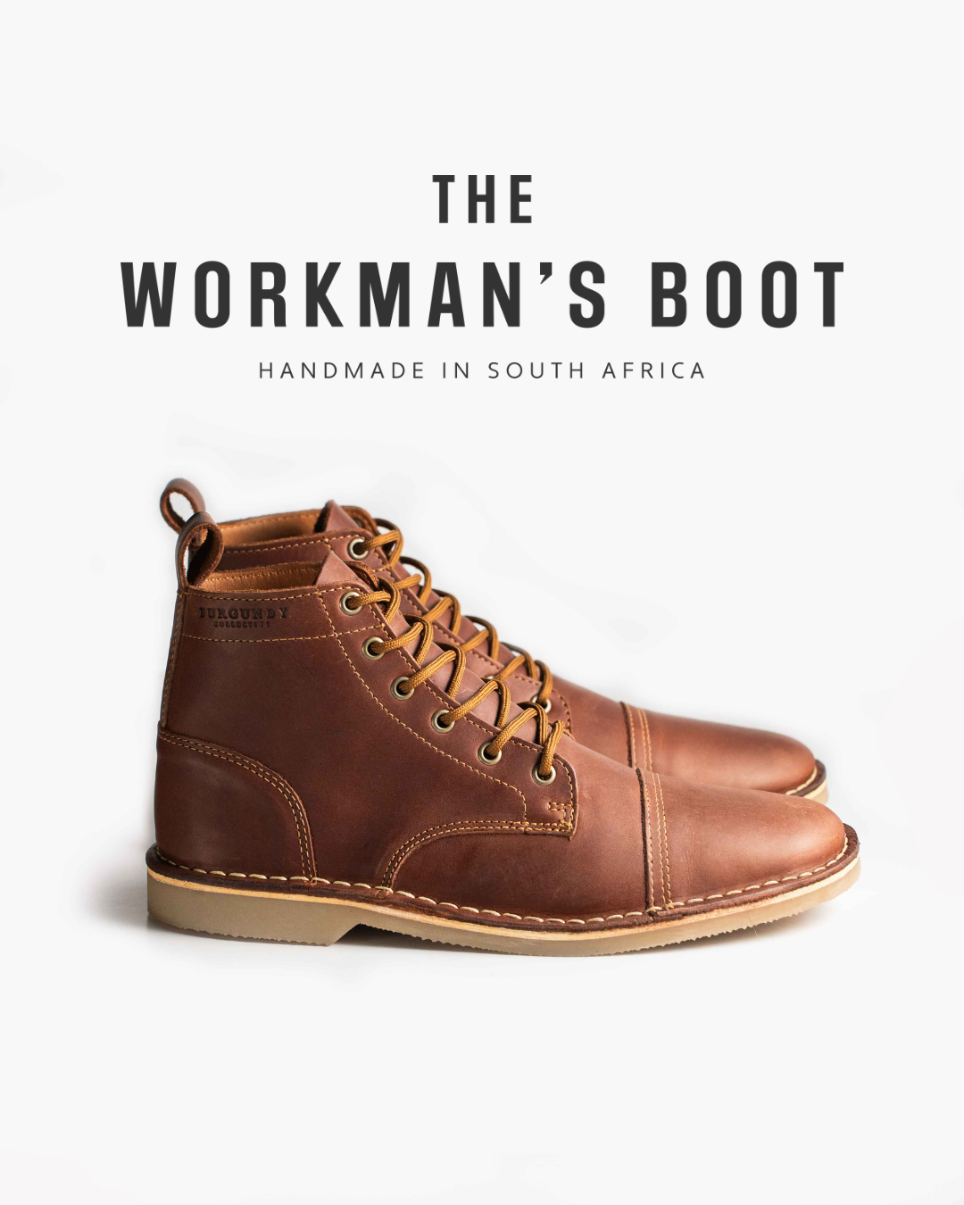 The Workman's Boot – Burgundy Collective