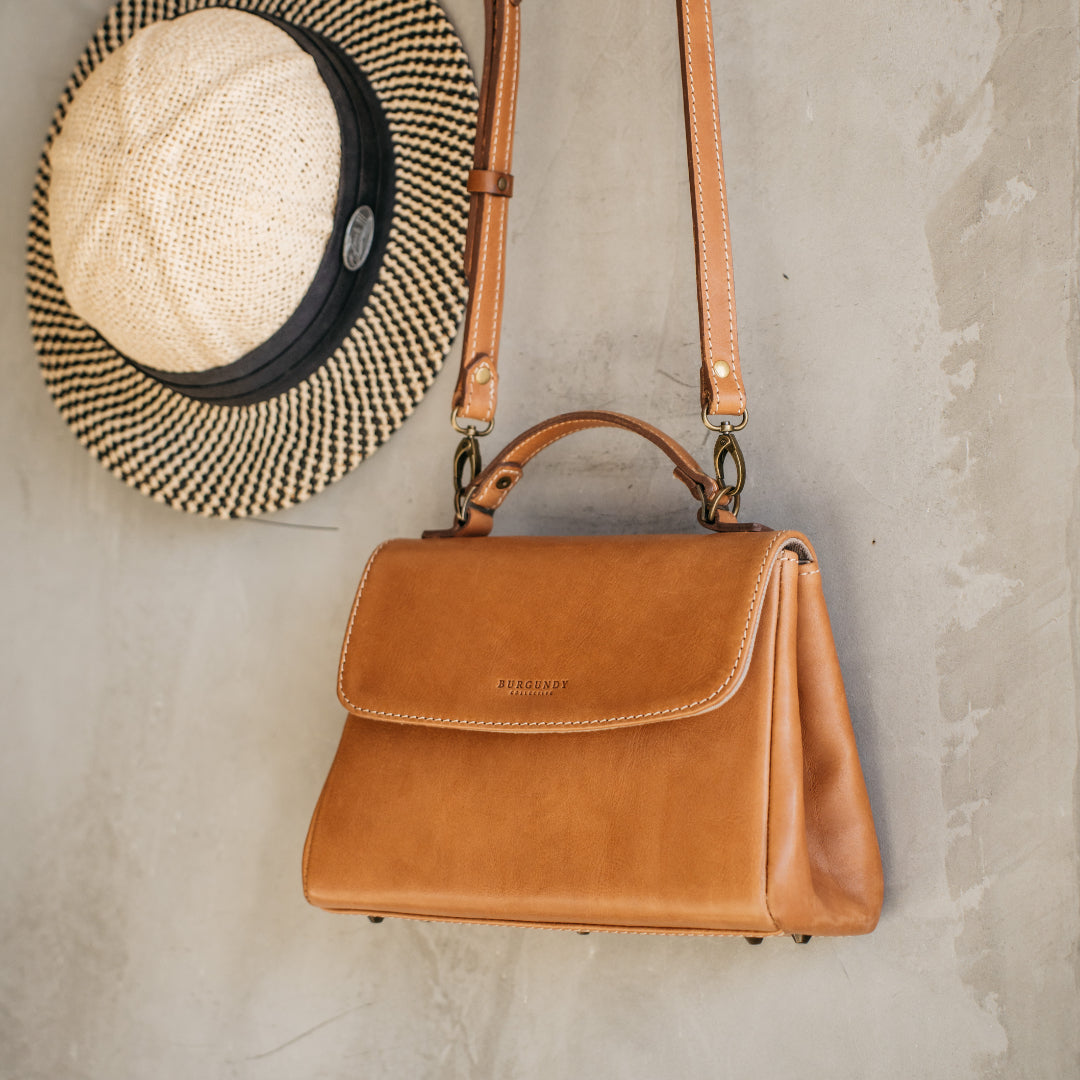 Belle Bag - Burgundy Collective